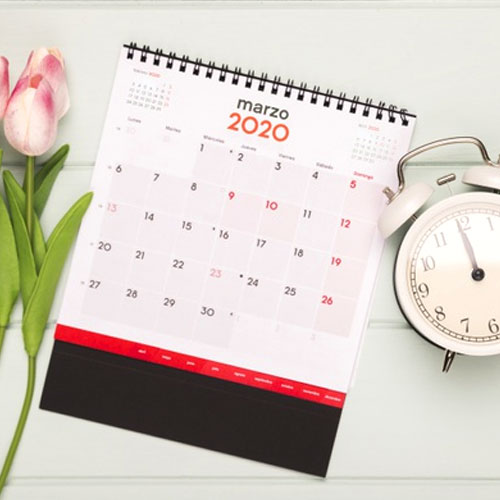 Impresión de calendarios - IMPRENTA FUENTES ¡Cotiza ahora!